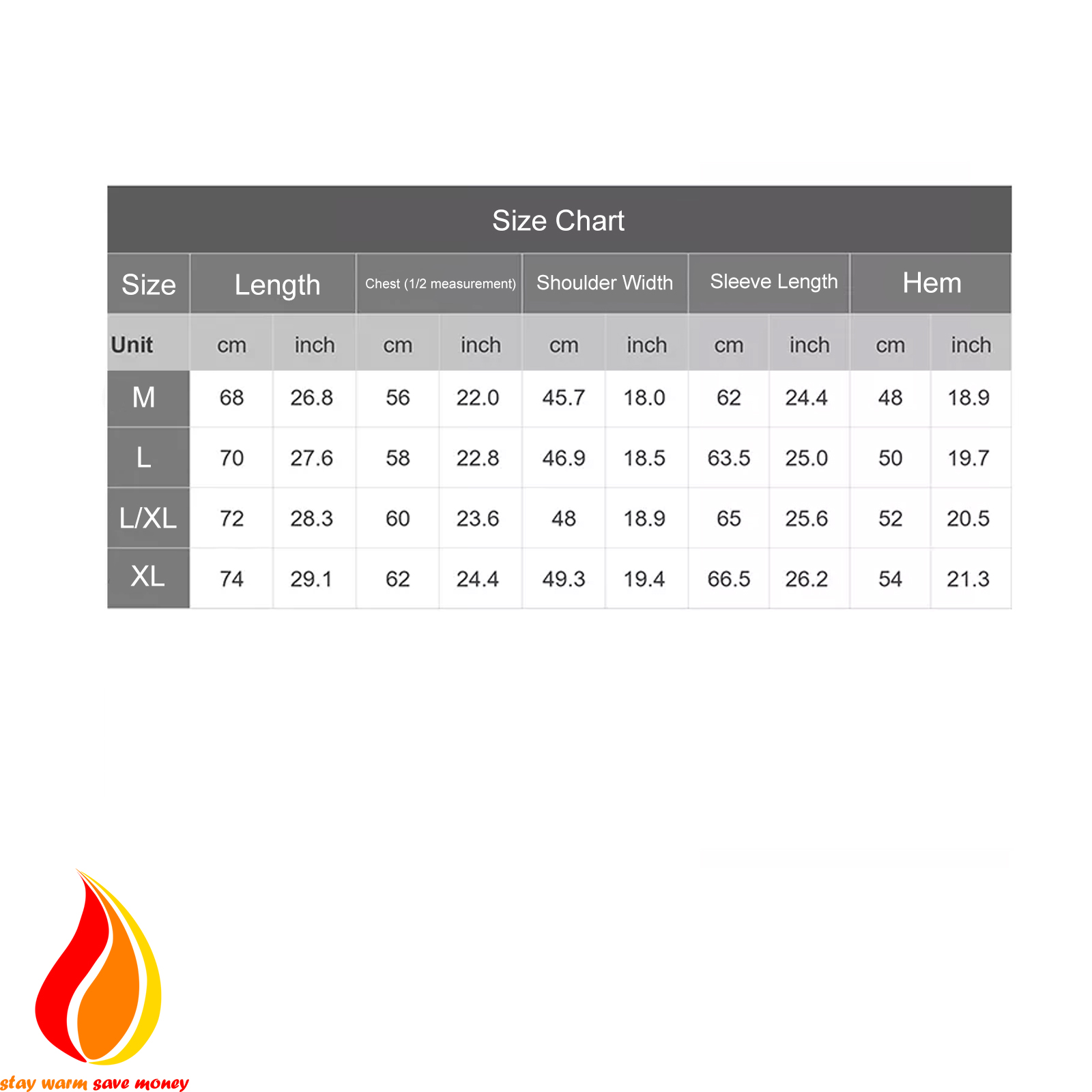 Heated Jacket (including Powerbank) - Stay Warm Save Money